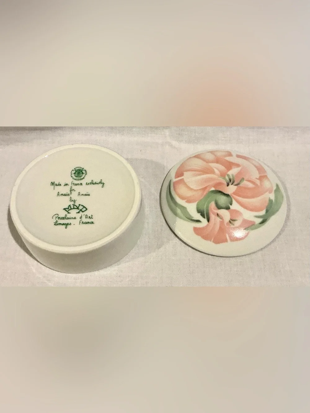 Limoges | Accents | Anais Anais Limoges France Porcelain Dart Trinket ...